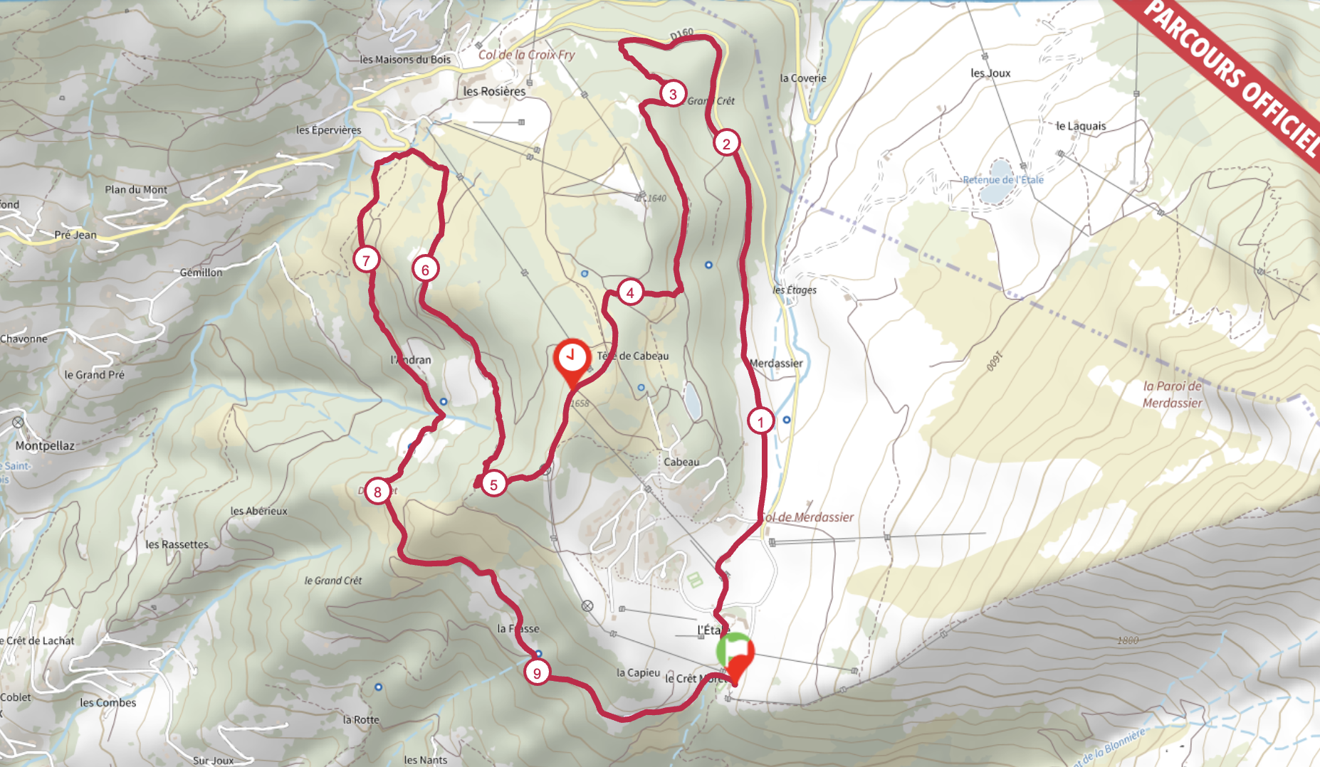 Moonlight Trail – 10K – Millet Manigod Trail Challenge